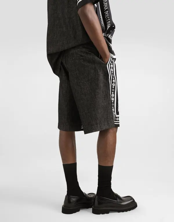 Dolce & Gabbana Printed Bermuda Shorts