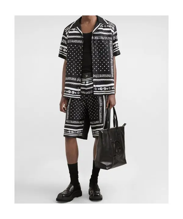 Dolce & Gabbana Printed Bermuda Shorts