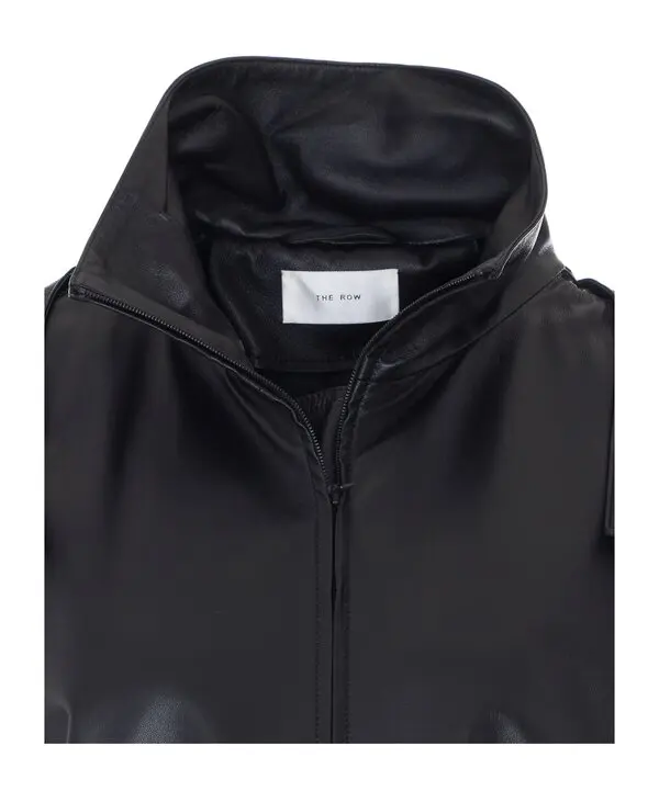 THE ROW Cassandre Leather Coat