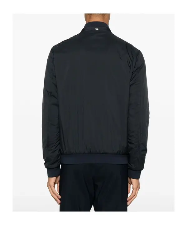 Herno Long-sleeved Zip-up Jacket - Midnight Blue