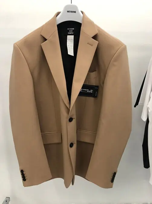 We11Done Logo-patch Single-breasted Blazer