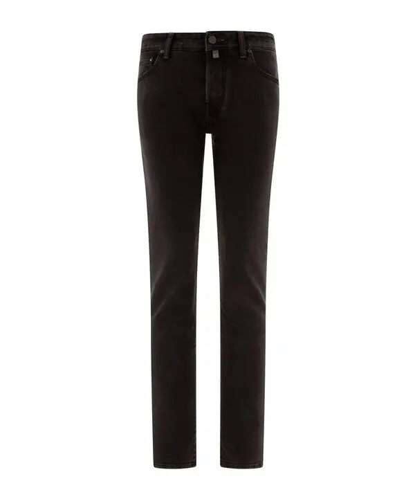 Jacob Cohen Nick Low-waist Jeans - Black