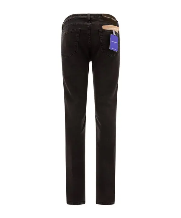 Jacob Cohen Nick Low-waist Jeans - Black