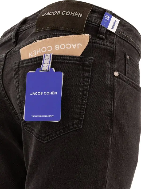 Jacob Cohen Nick Low-waist Jeans - Black