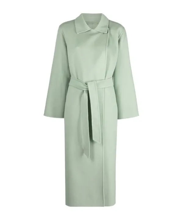 Max Mara Manuela Icon Wool Coat - Gray