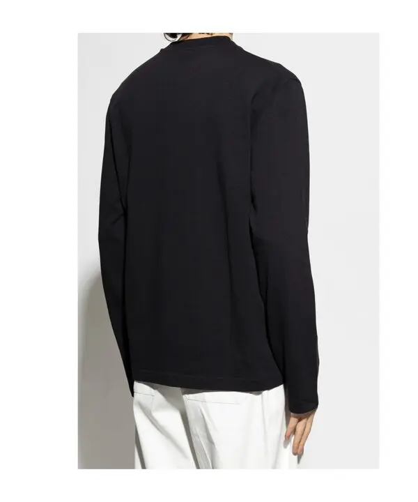 Jacquemus Logo Patch Long Sleeve T-shirt