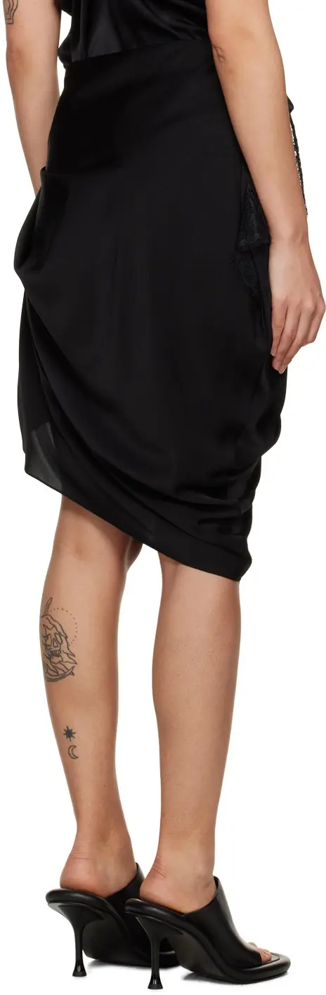 J.W.ANDERSON Asymmetric Lace Trimmed Skirt