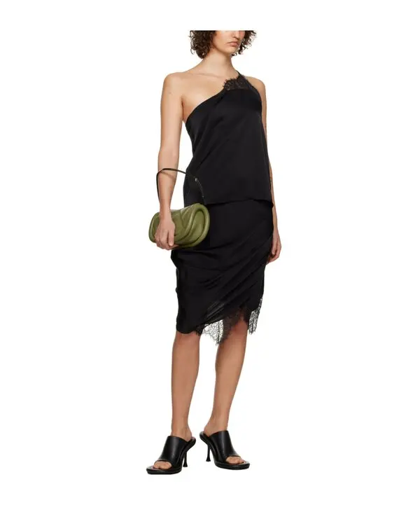 J.W.ANDERSON Asymmetric Lace Trimmed Skirt