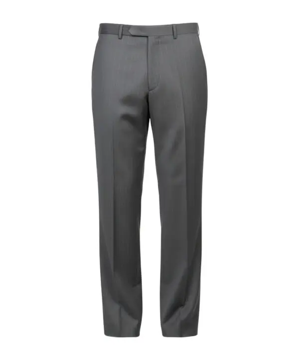 SUNFLOWER Belt Loops Trousers With Pinstripe Detail - Black