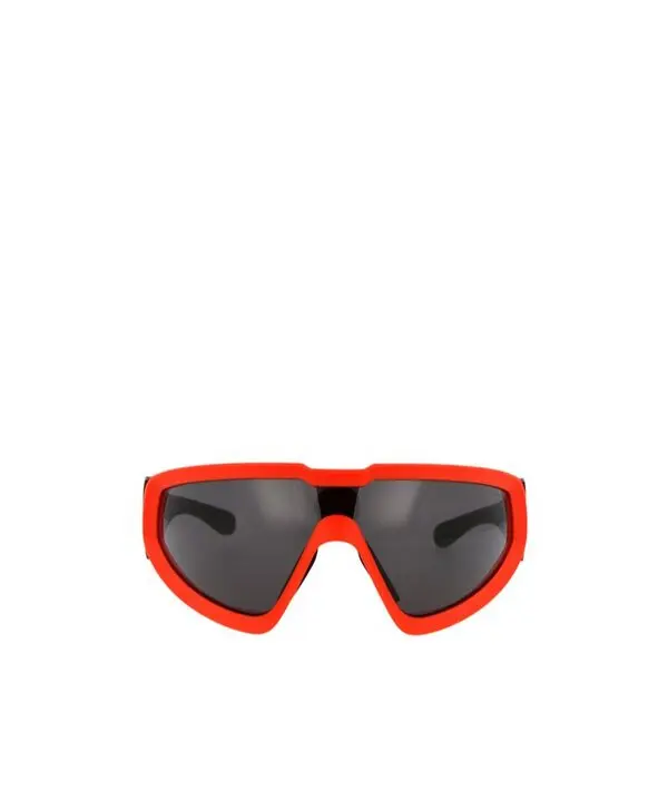 Moncler Wraparound Frame Sunglasses - Black