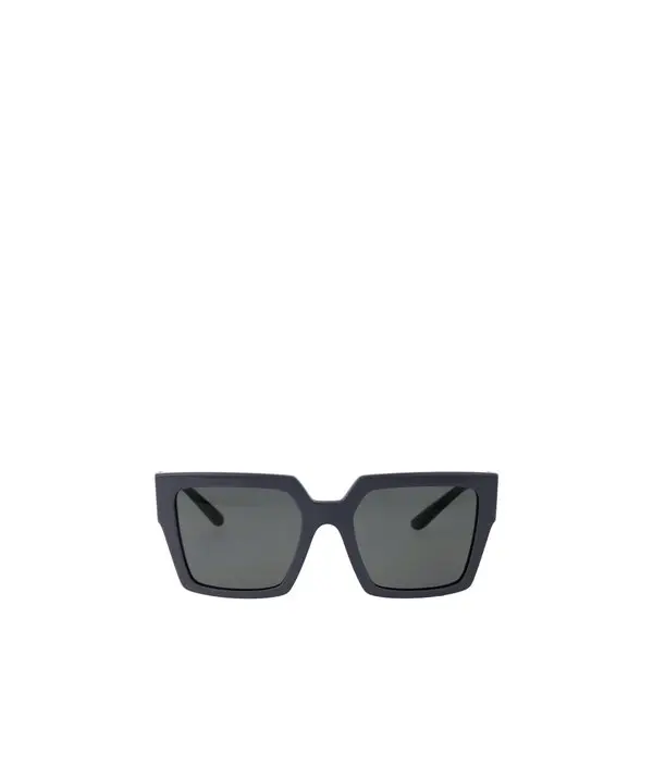 Dolce & Gabbana Geometric Embellished Sunglasses - Black