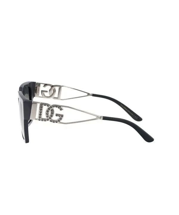 Dolce & Gabbana Geometric Embellished Sunglasses