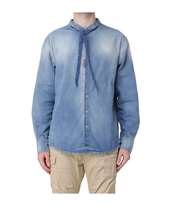 Dsquared2 Long-sleeved Denim Shirt