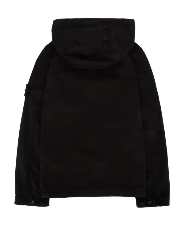 Stone Island Logo Patch Hooded Jacket