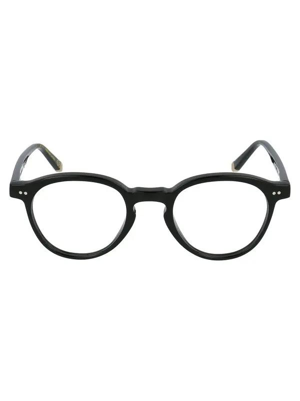 RETROSUPERFUTURE Round Frame Eyeglasses - Black