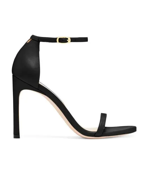 STUART WEITZMAN Single-button High-heeled Sandals
