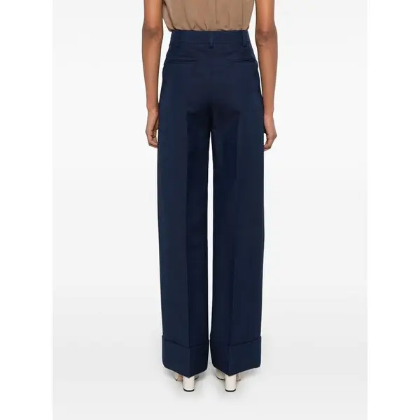 Valentino Garavani Pleated Straight Leg Trousers