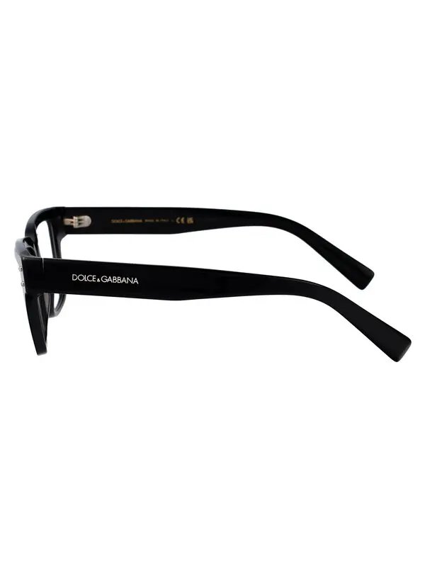 Dolce & Gabbana Square Frame Eyeglasses - Black