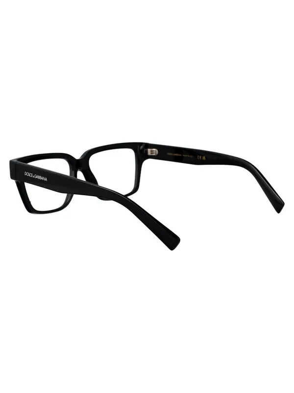 Dolce & Gabbana Square Frame Eyeglasses - Black
