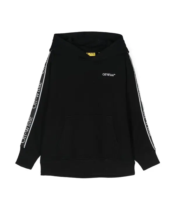 Off-White Logo Band Hoodie