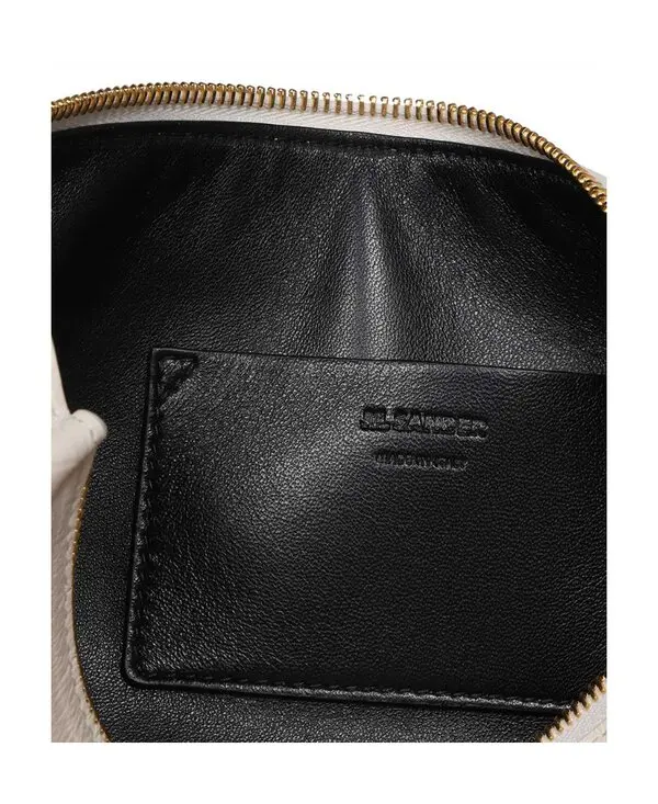 JIL SANDER Embossed Logo Crossbody Bag