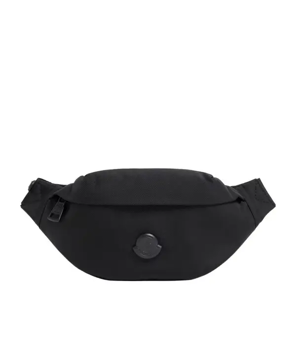 Moncler Durance Logo Patch Belt Bag - Black