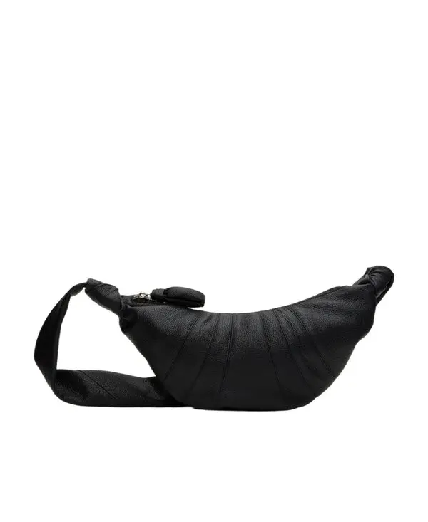 LEMAIRE Croissant Small Crossbody Bag - Black