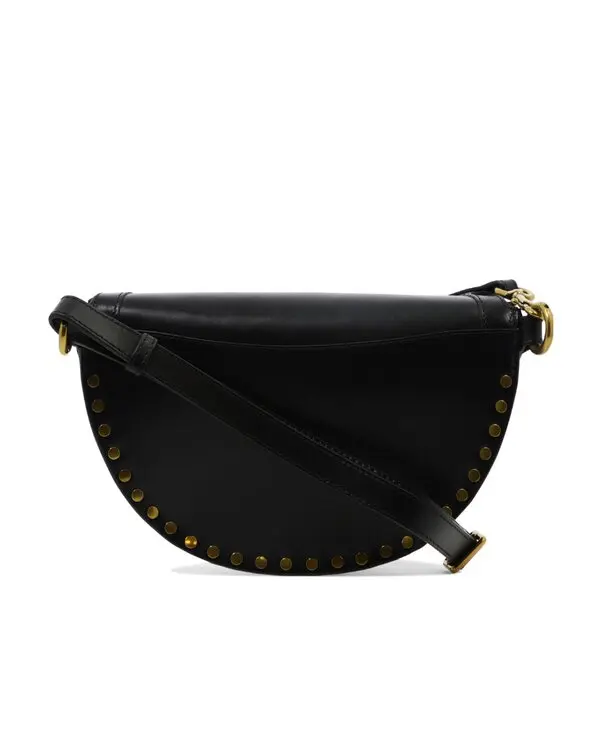 Isabel Marant Étoile Logo-print Leather Belt Bag - Black