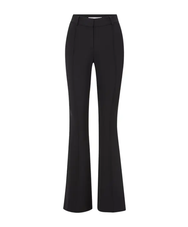 Veronica Beard Flared Leg Trousers - Black