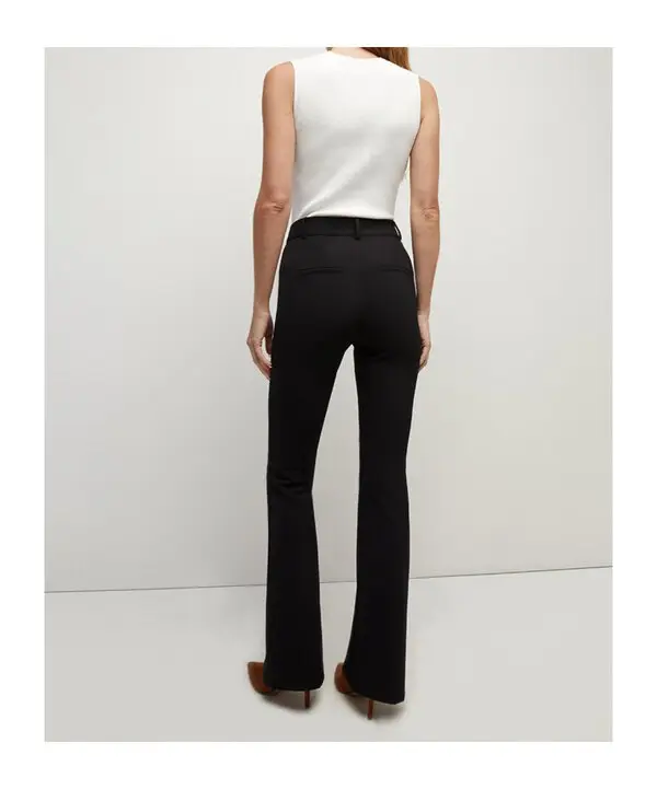Veronica Beard Flared Leg Trousers - Black