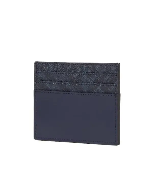 Fendi Ff Squared Card Holder - Blue