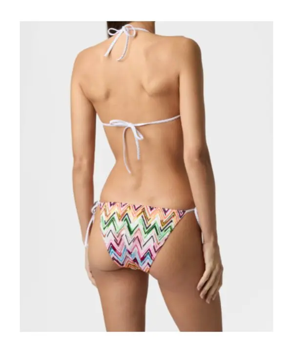 Missoni Zigzag Pattern Bikini Set - Multicoloured