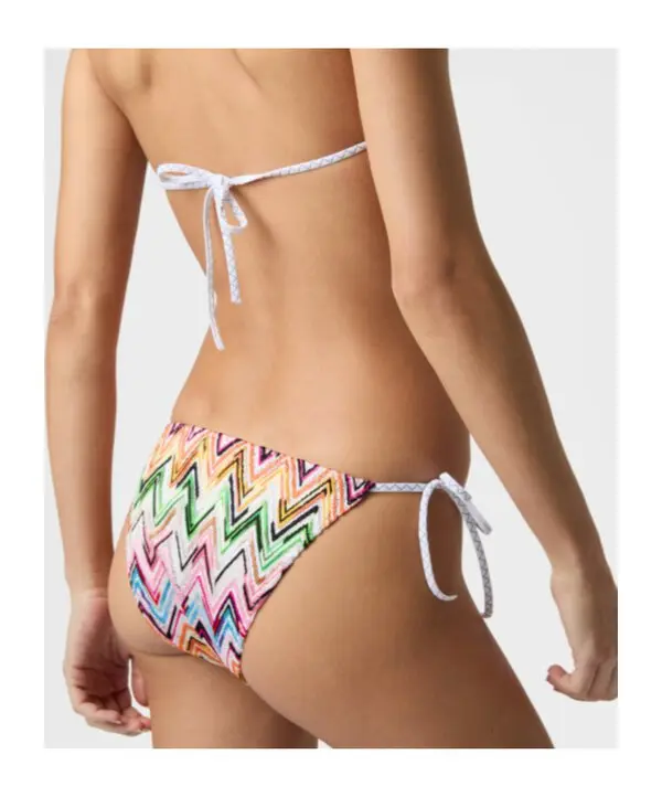 Missoni Zigzag Pattern Bikini Set - Multicoloured