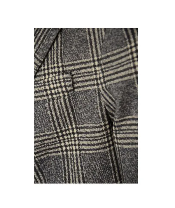 CIRCOLO 1901 Prince-of-wales-check Blazer - Black