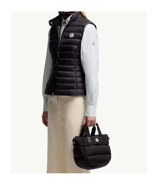 Moncler Caradoc Water-repellent Mini Tote Bag - Black