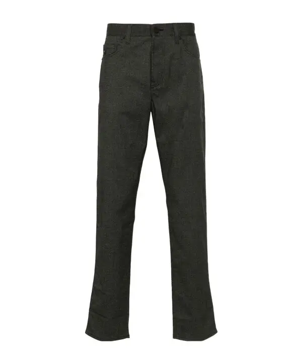 Hugo Boss Tailored Trousers With Logo Detail