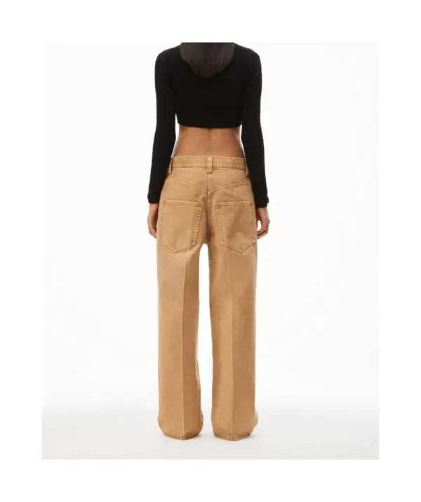 Alexander Wang Cropped Knitted Cardigan With Backless Top - Black