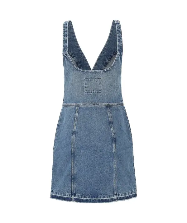 Stella McCartney Sleeveless Button-front Denim Dress