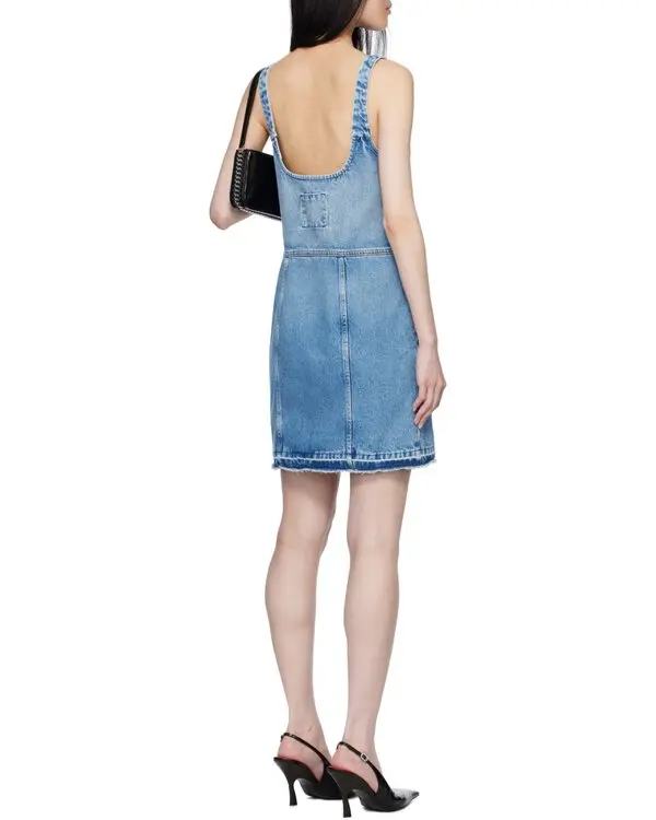 Stella McCartney Sleeveless Button-front Denim Dress