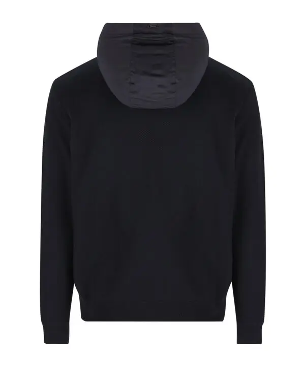 Herno Zip-up Hooded Drawstring Jacket - No