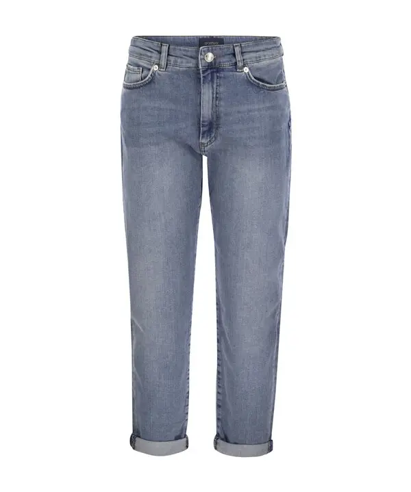 Sportmax Navata Boyfriend Jeans - Blue