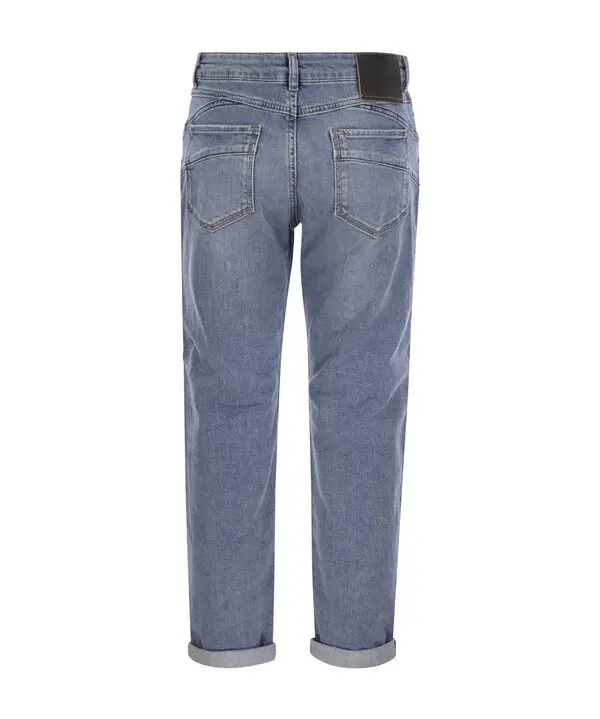 Sportmax Navata Boyfriend Jeans - Blue