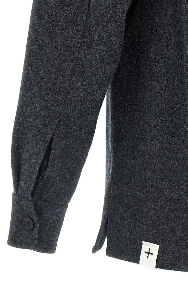 JIL SANDER Buttoned Flannel Shirt