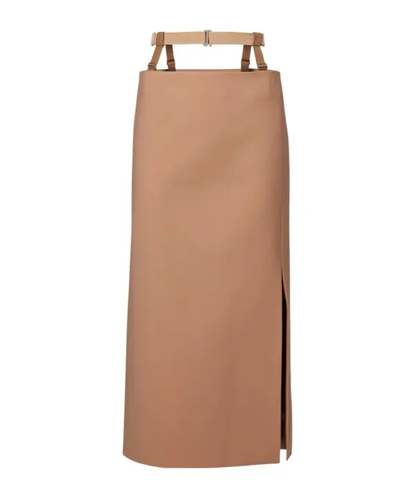 MUGLER Suspended Pencil Skirt