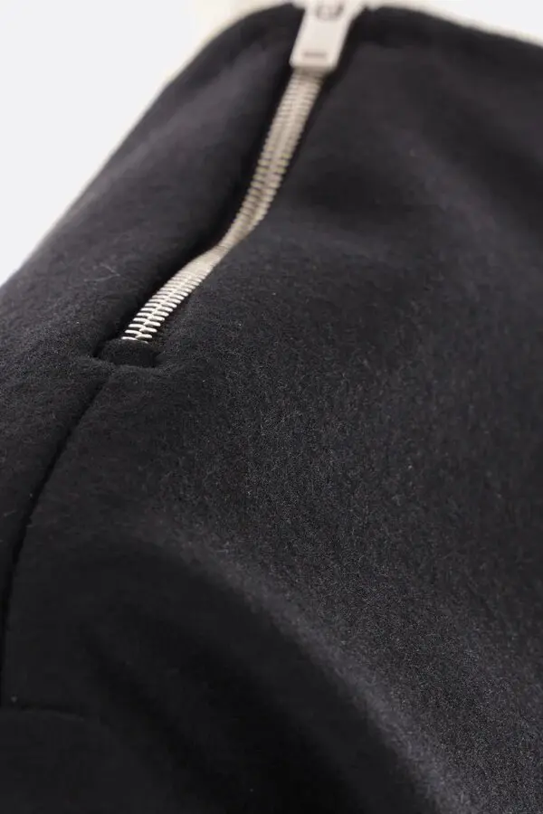JIL SANDER Oversized Crewneck T-shirt With Zipper Detail