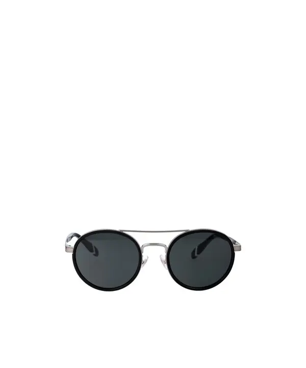 Polo Ralph Lauren Round Frame Sunglasses - Black/gunmetal