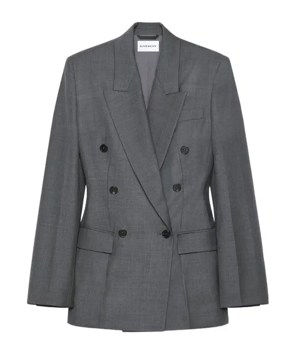 Givenchy Double-breasted Wool Jacket