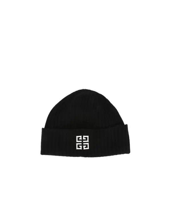 Givenchy Logo Beanie - Black