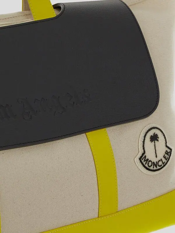 Moncler X Palm Angels Logo Canvas Handbag