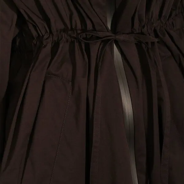 Herno Belted Hooded Midi Jacket